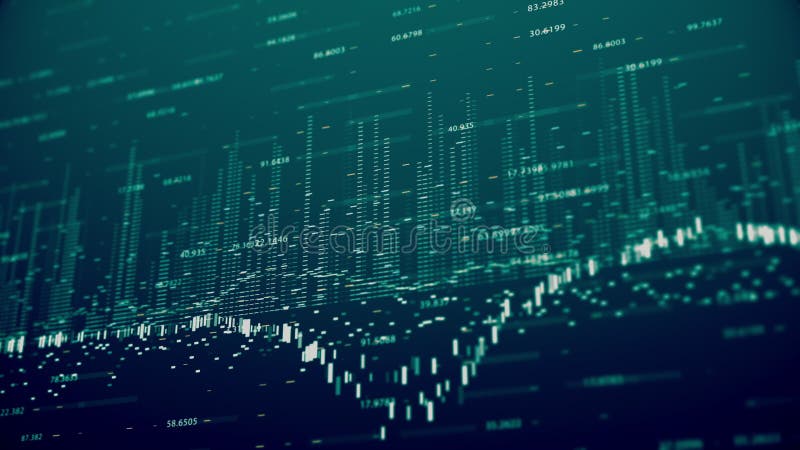 Dynamic Data Visuals For Business Info Graphics Stock Video Video Of Economy Chart 329501377