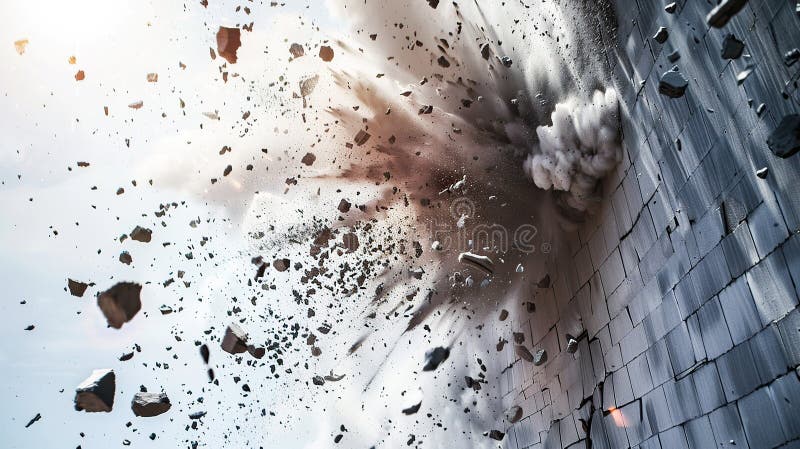 Dynamic Debris, Exploding Wall Provides Center Stage for Any Object ...