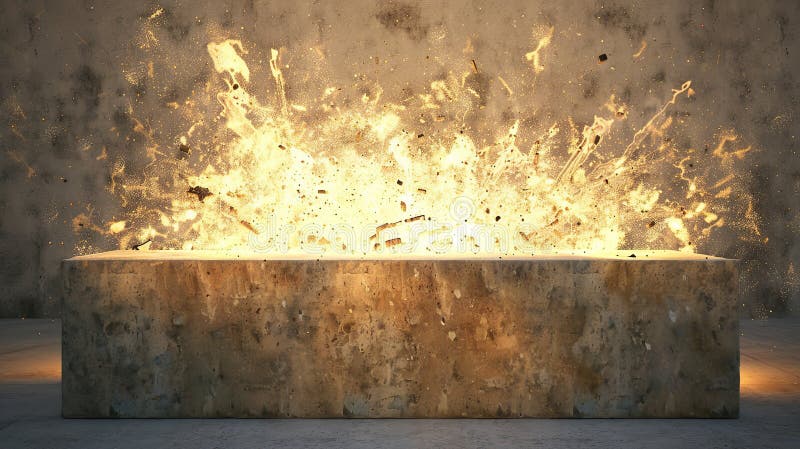 Dynamic Debris, Exploding Wall Provides Center Stage for Any Object ...