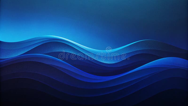 Dynamic Deep Blue Gradient Background with Intricate Wave Patterns ...
