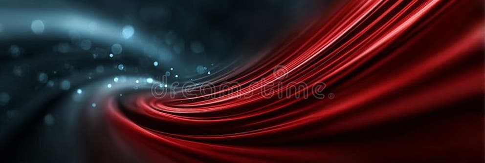 Dynamic Deep Red Blurry Streaks on Saturated Blackness Create Dimension ...
