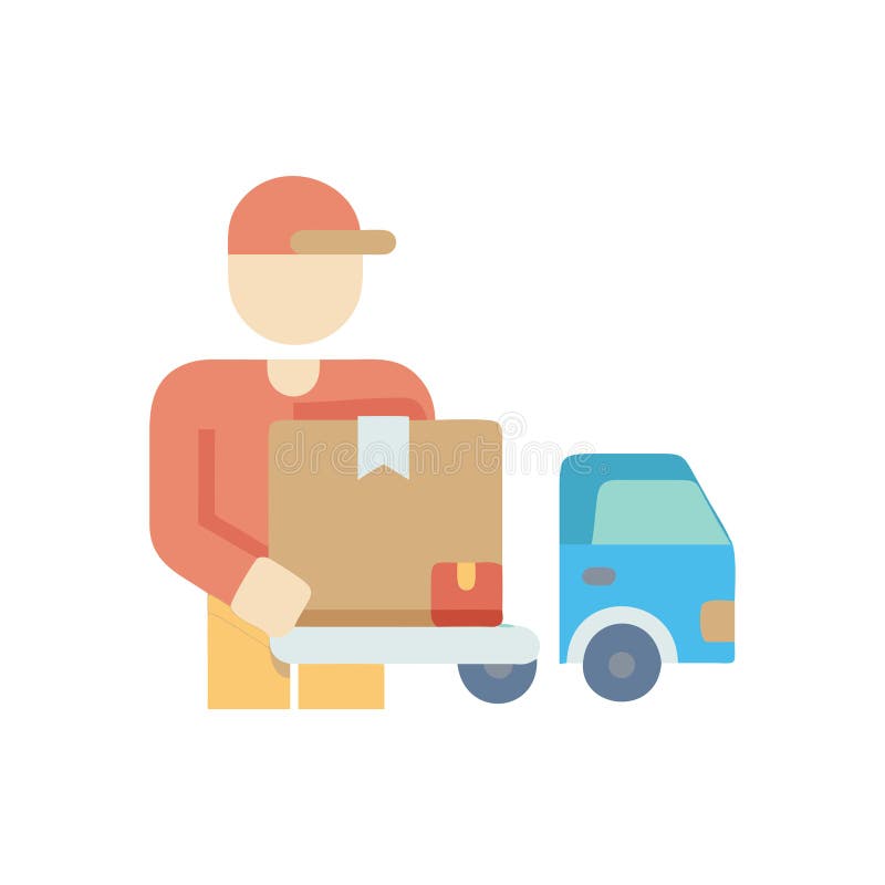 Dynamic Delivery Symbol Illustration Stock Image - Illustration of ...