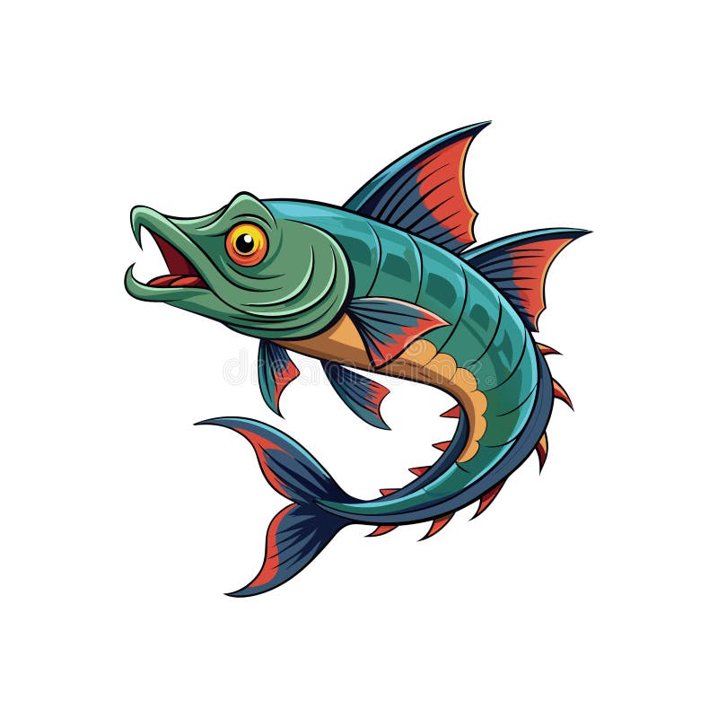 Dynamic Demon Stinger Fish Stunning Representation Stock Image ...