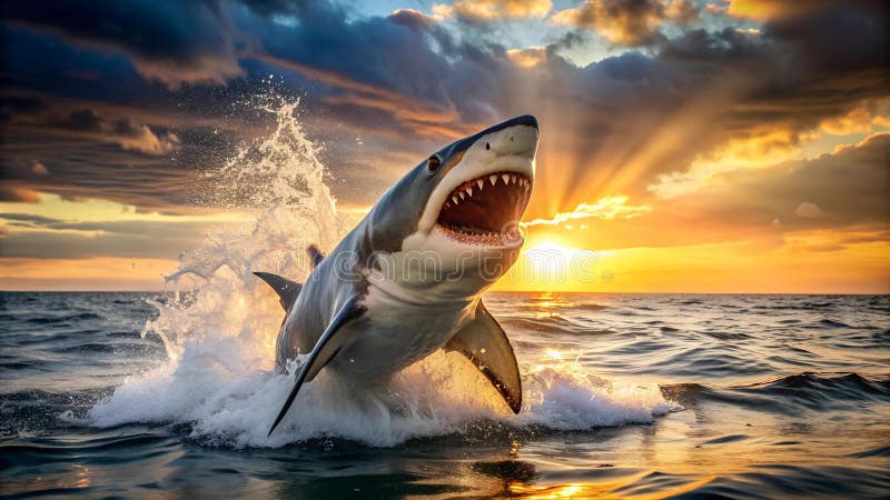 Dynamic Shark Stock Illustrations – 664 Dynamic Shark Stock ...