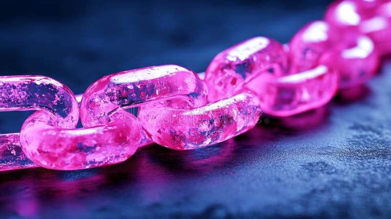 A Dynamic Depiction of Spherical Molecules Forming Chains, Their ...