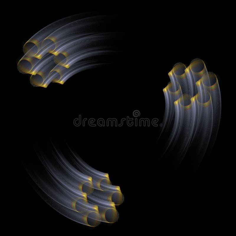 Dynamic Design with Creative Space Stock Illustration - Illustration of ...