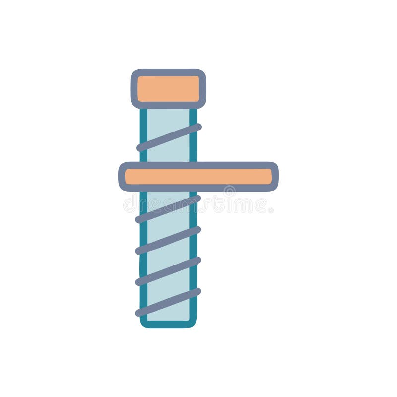 Dynamic Construction Rod Icon Design Stock Illustration - Illustration ...