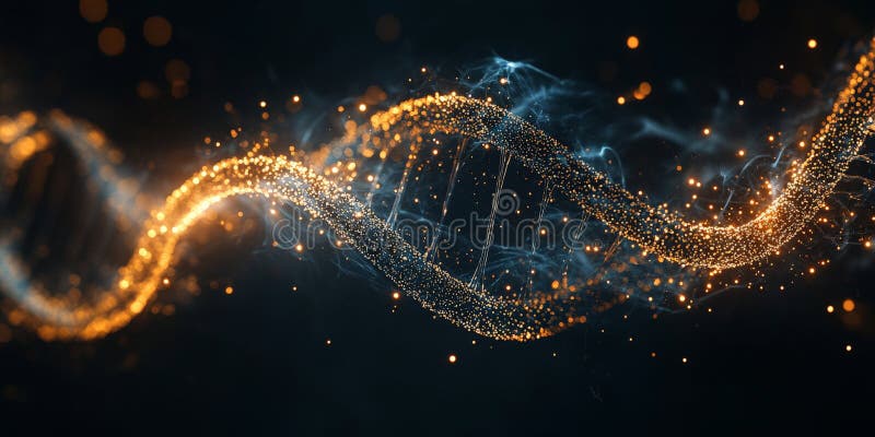 A Dynamic Design with Swirling Lines of Light and Bright Particles ...