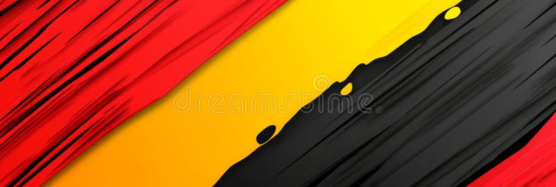 Abstract Diagonal Stripes Red Yellow Black Dynamic Design Symbolizing ...