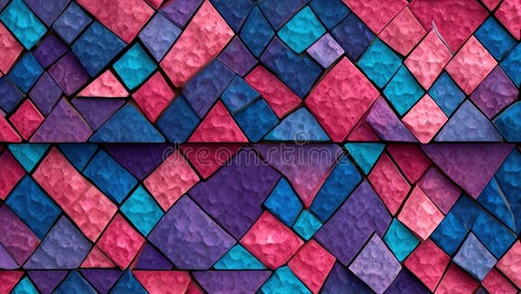 Dynamic Diagonal Diamond Tiles a Vibrant Abstract Pattern for Modern ...