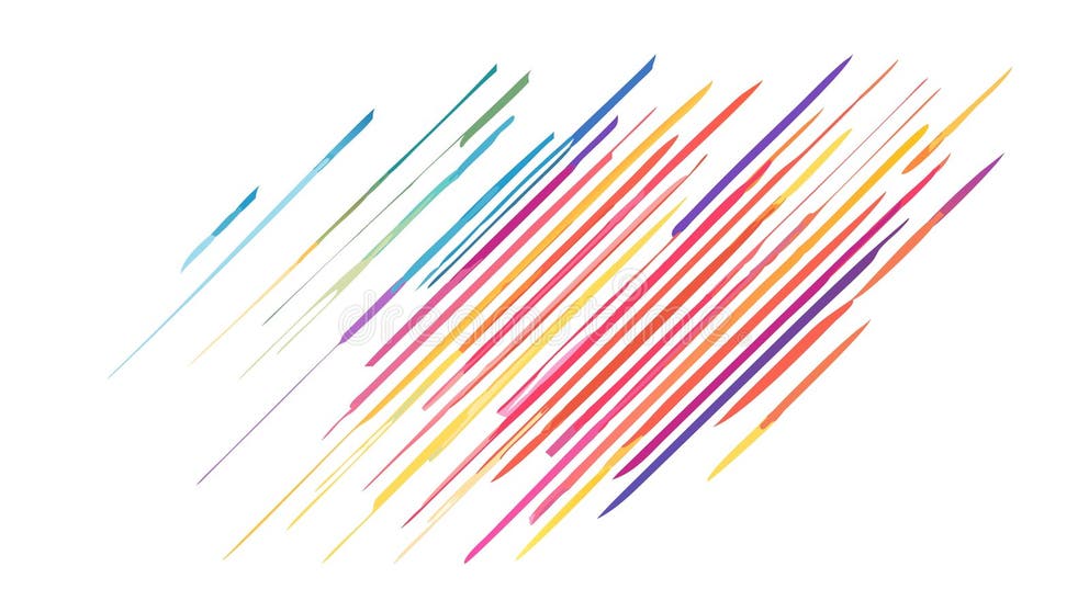 Dynamic Diagonal Lines with Smooth Color Gradient, Vector Design ...