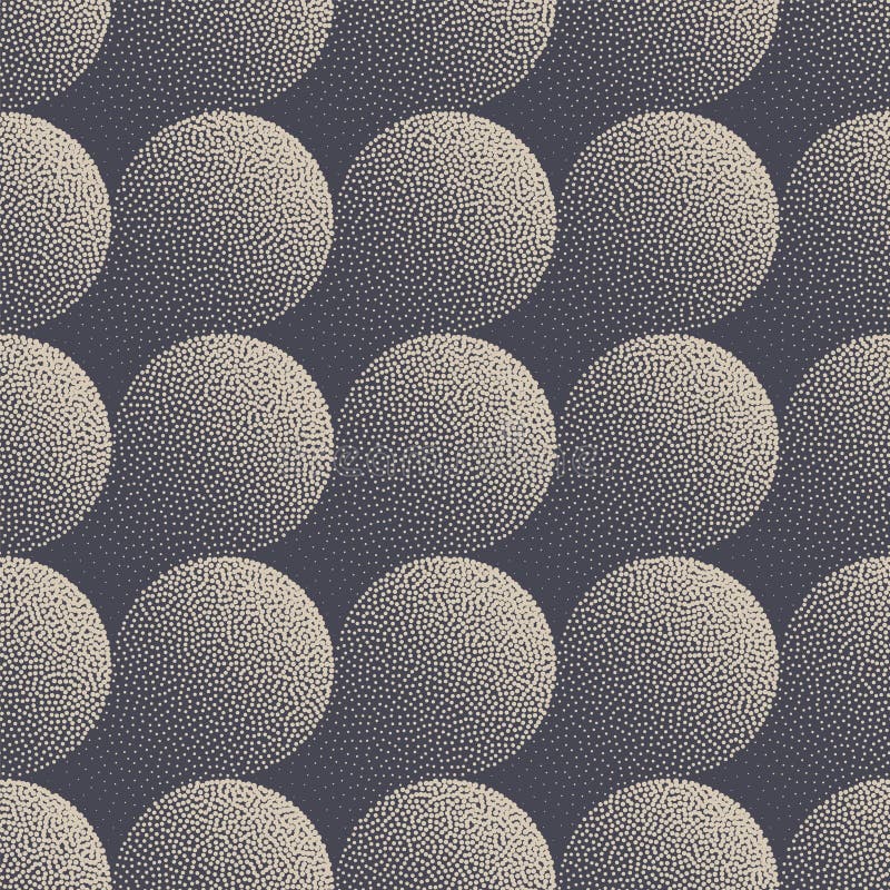 Dynamic Diagonal Scaly Grid Seamless Pattern Dot Work Abstract Vector Background Stock ...