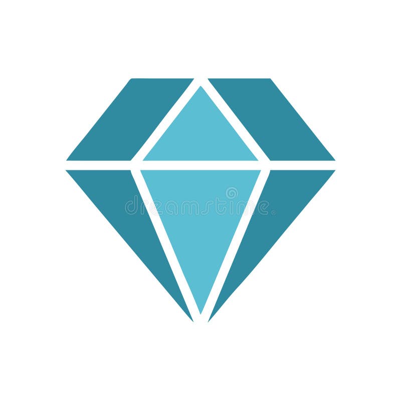 Dynamic Diamond Symbol Illustration Stock Illustration - Illustration ...