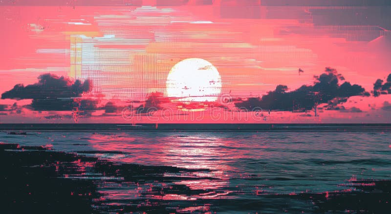 A Dynamic Digital Visualization is Created through the Combination of ...