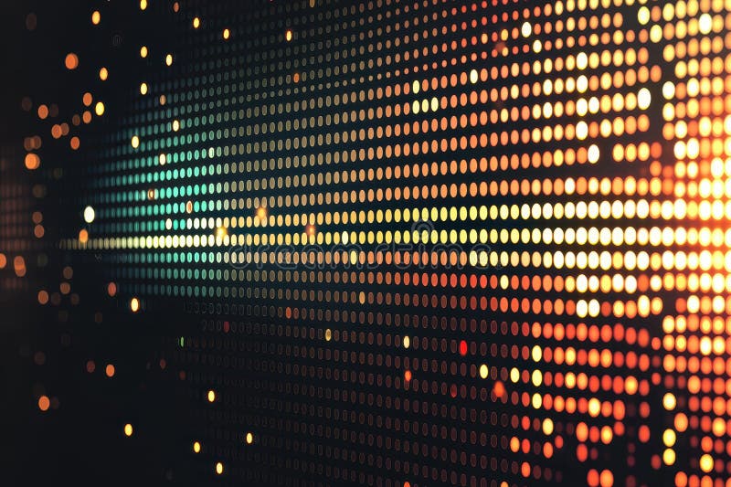 Dynamic Digital Wave Visuals Creative Studio Graphic Art Abstract Close ...