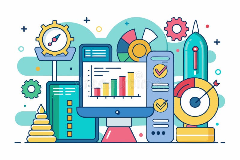 A Dynamic Digital Workspace Features Customizable Metrics with Graphs, Charts, and Tools for ...