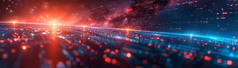 Dynamic Dimensions Copy Space, Futuristic and Modern Art, Limitless ...