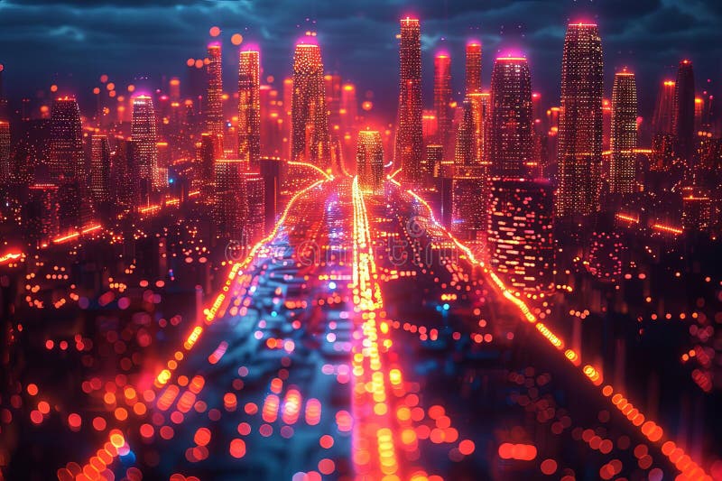 Dynamic Dimensions Copy Space, Modern and Futuristic Visuals, Limitless ...