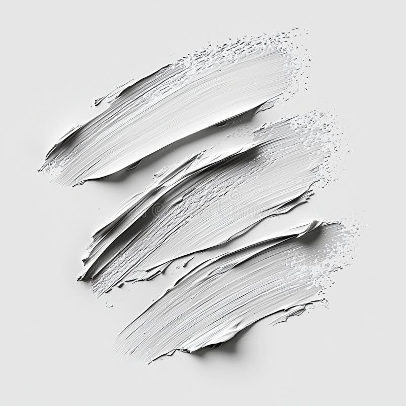 Gray Explosion Dust Particles Abstract on White Art Isolated on ...