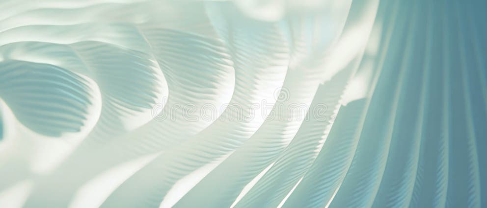 Abstract Design Featuring 3D Sound Waves with Various Textures and ...