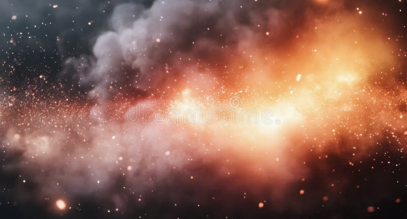 Cosmic Dust and Glowing Stars in a Vibrant Interstellar Space ...