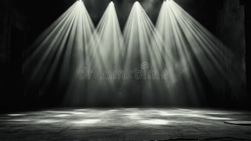 Dynamic Display of White Light Beams Generating an Immersive Atmosphere ...