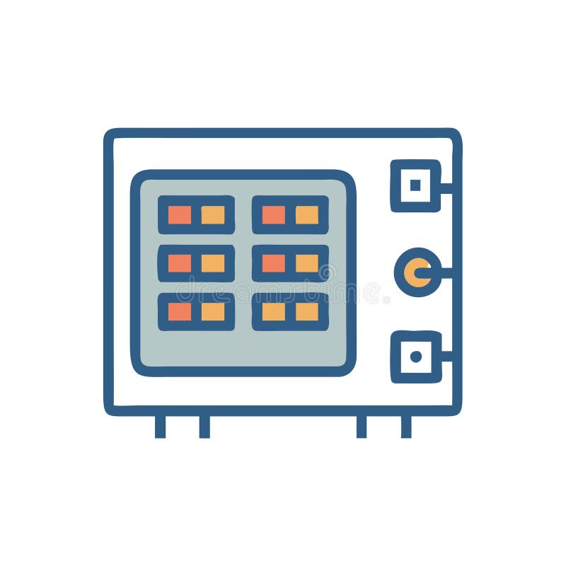 Power Distribution Board Icon Stock Illustrations – 699 Power ...