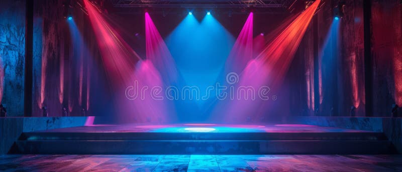 Dynamic and Diverse Lighting Techniques on a Professional Stage Setting ...