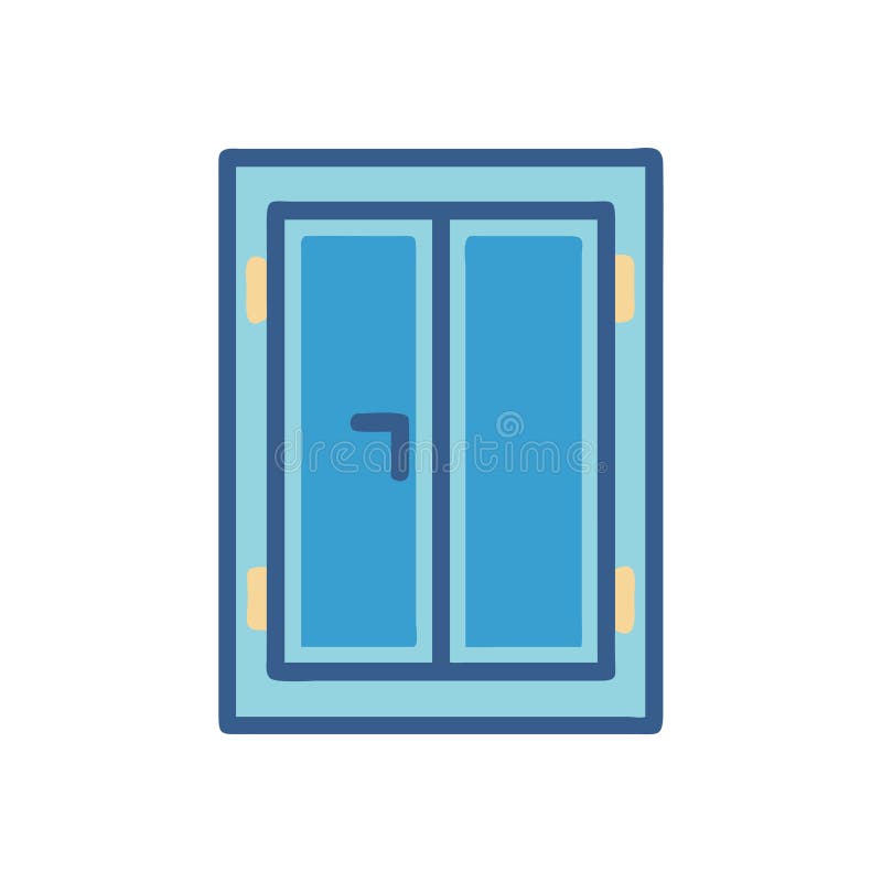 Dynamic Door Frame Icon for Structural Integrity Stock Illustration ...
