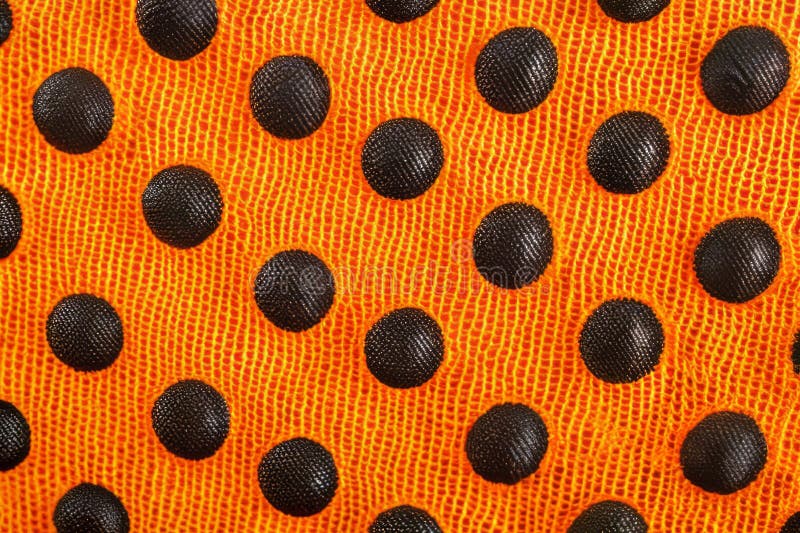 Dynamic Dot Pattern: Vibrant Orange and Black Design for Backgrounds ...