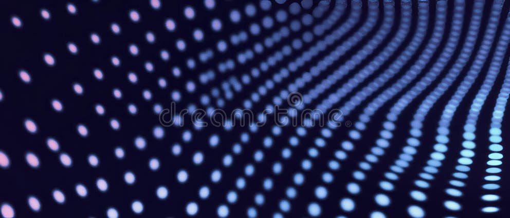 Dynamic Dot Texture with Varying Sizes on a Black Background Creates an ...