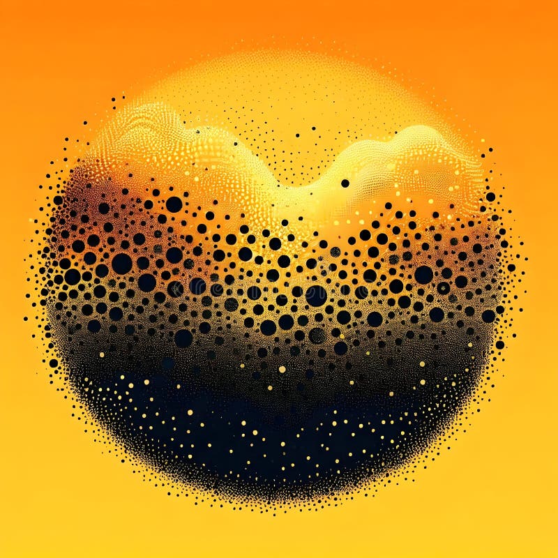 Dynamic Dots: Abstract Art Series Stock Image - Image of backgrounds ...