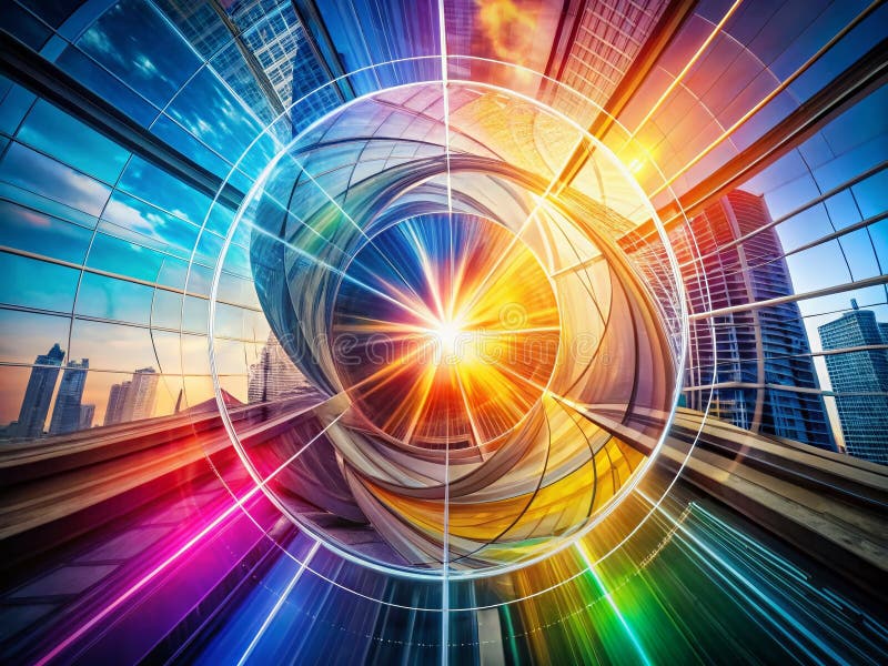 Visualizing Hub and Spoke Network Architecture a Double Exposure Chart ...