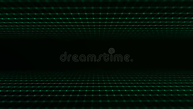 Dynamic Double Flow Of Digital Particles Network Connection Structure Big Data Visualization