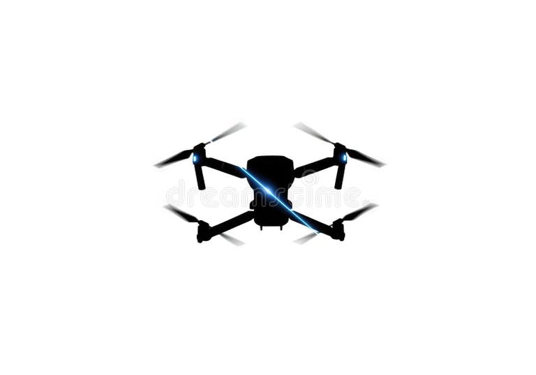 Drone Silhouette Future Stock Illustrations – 1,016 Drone Silhouette ...