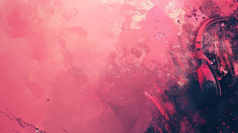 Dynamic ESport Event Background with Vibrant Colors and Gaming Headset ...