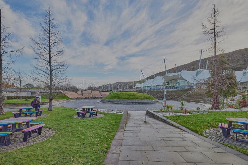 Dynamic Earth, Edinburgh editorial stock image. Image of natural ...