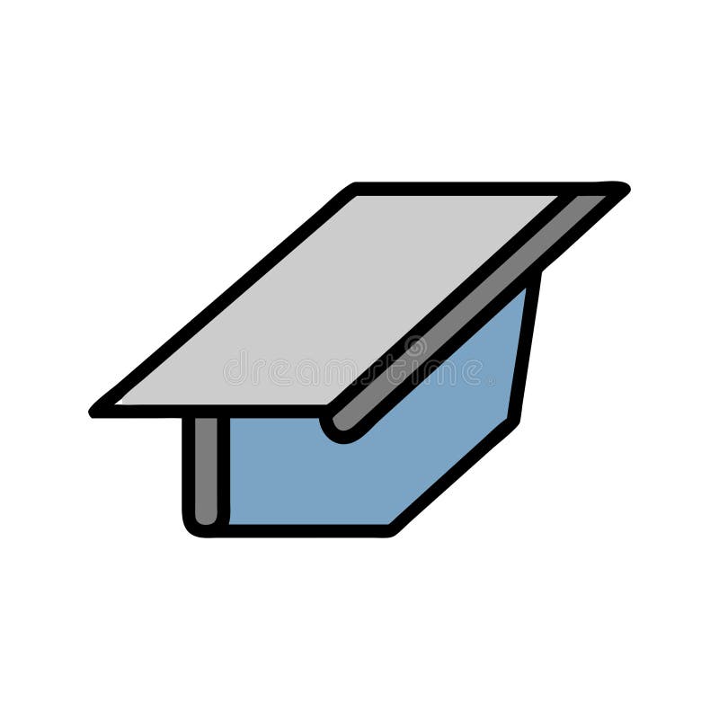 Dynamic Eave Flashing Cap Icon for Construction Projects Stock Vector ...