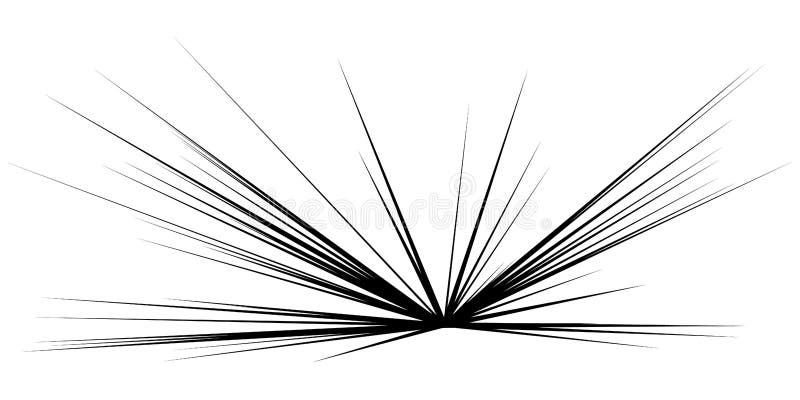 Dynamic, Eccentric Dynamic Comic Burst, Action Trail Lines. Explosion ...