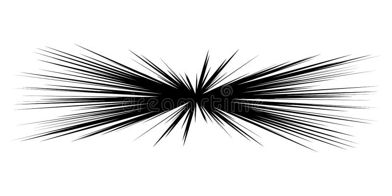 Dynamic, Eccentric Dynamic Comic Burst, Action Trail Lines. Explosion ...