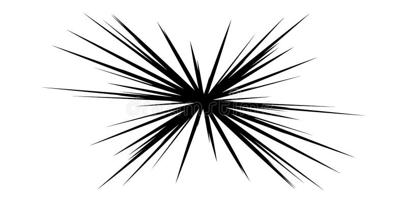 Dynamic, Eccentric Dynamic Comic Burst, Action Trail Lines. Explosion ...