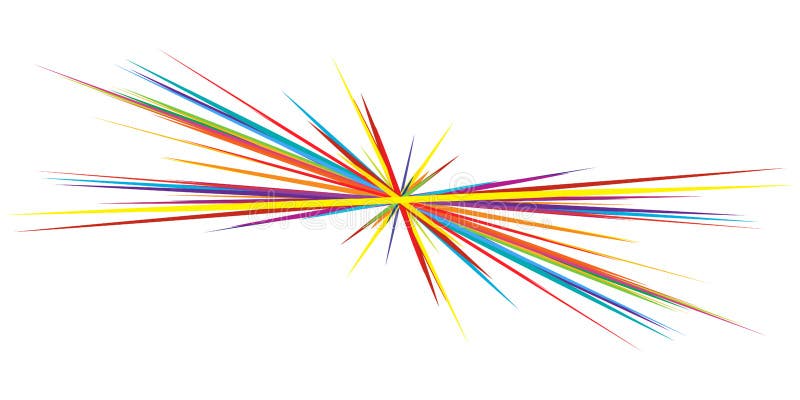 Dynamic, Eccentric Dynamic Comic Burst, Action Trail Lines. Explosion ...