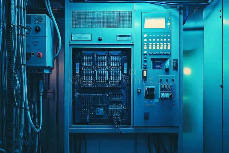 Dynamic Electric Panel Showcasing Advanced Control Systems and ...