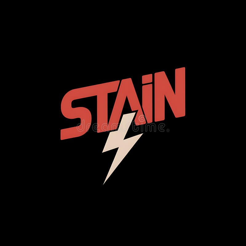 Dynamic Electric Stain Logo Representing Bold Energetic Typography and ...