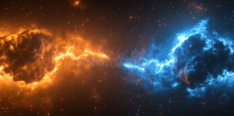 A Dynamic Electric Storm, with Its Dramatic Clouds, Illuminates the ...