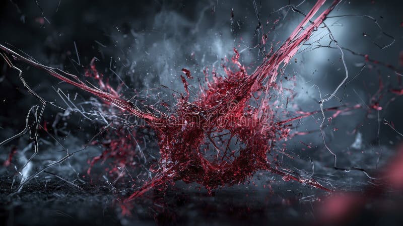 Dynamic Emotion Display Abstract Artistry Visual Explosion Studio ...