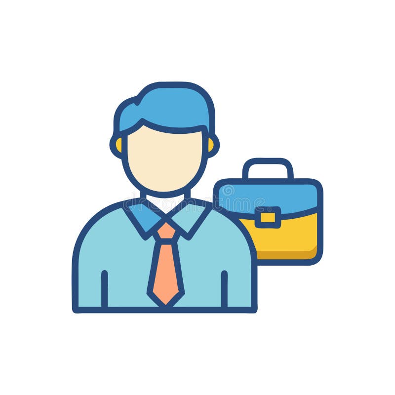 Dynamic Employer Icon for Team Management Stock Image - Illustration of ...