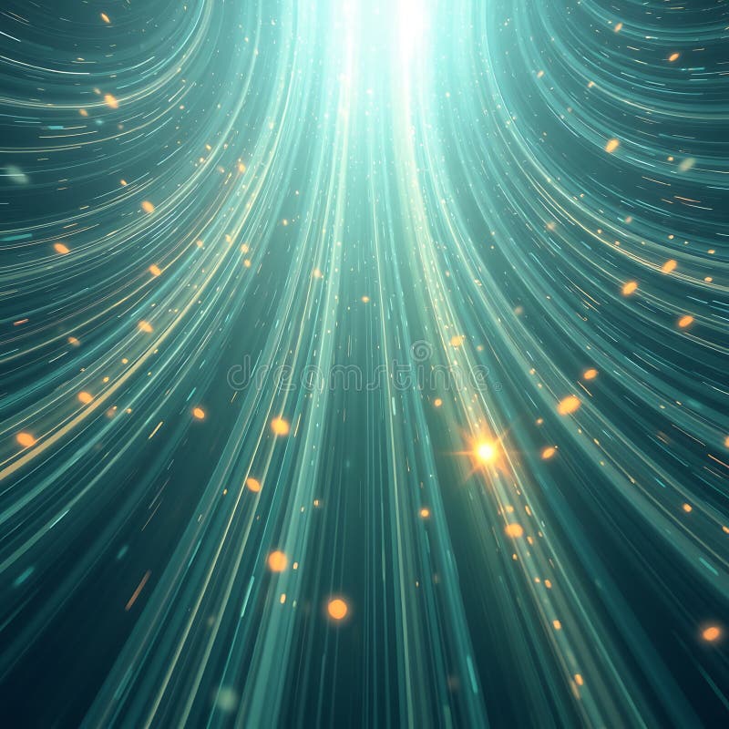 A Dynamic Energy Field Texture with Pulsing Light Waves Stock ...