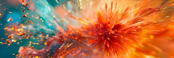 Dynamic Energy Fields Emanating from a Central Source, Symbolizing the ...