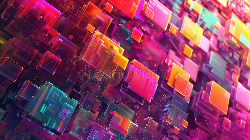 Dynamic Energy Flow in a Colorful Design of Combined Squares - a ...